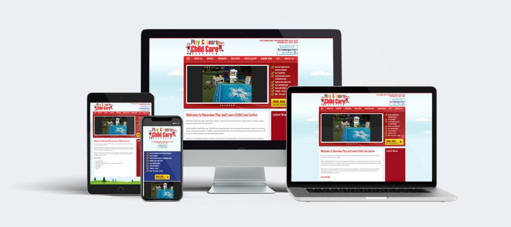 Play & Learn Child Care – Raceview | Website Project - Marketing Leap