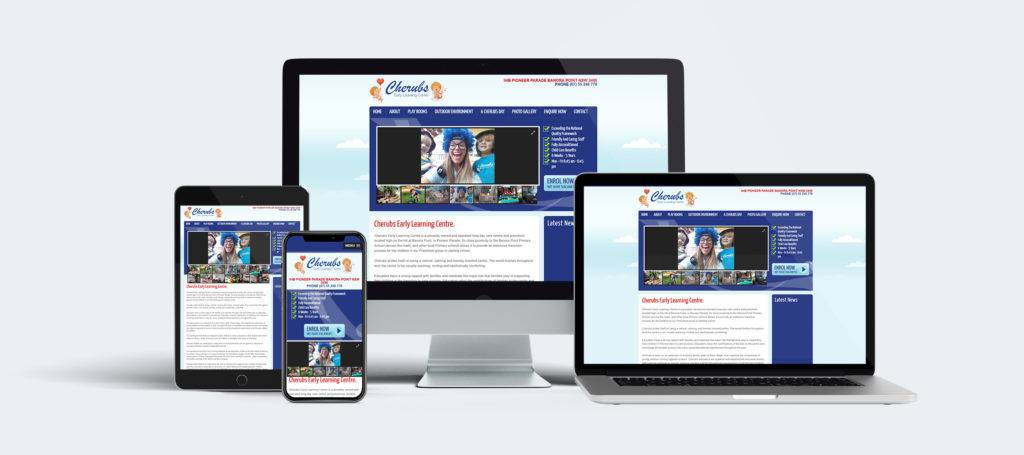 Cherubs Early Learning Centre | Website Project - Marketing Leap